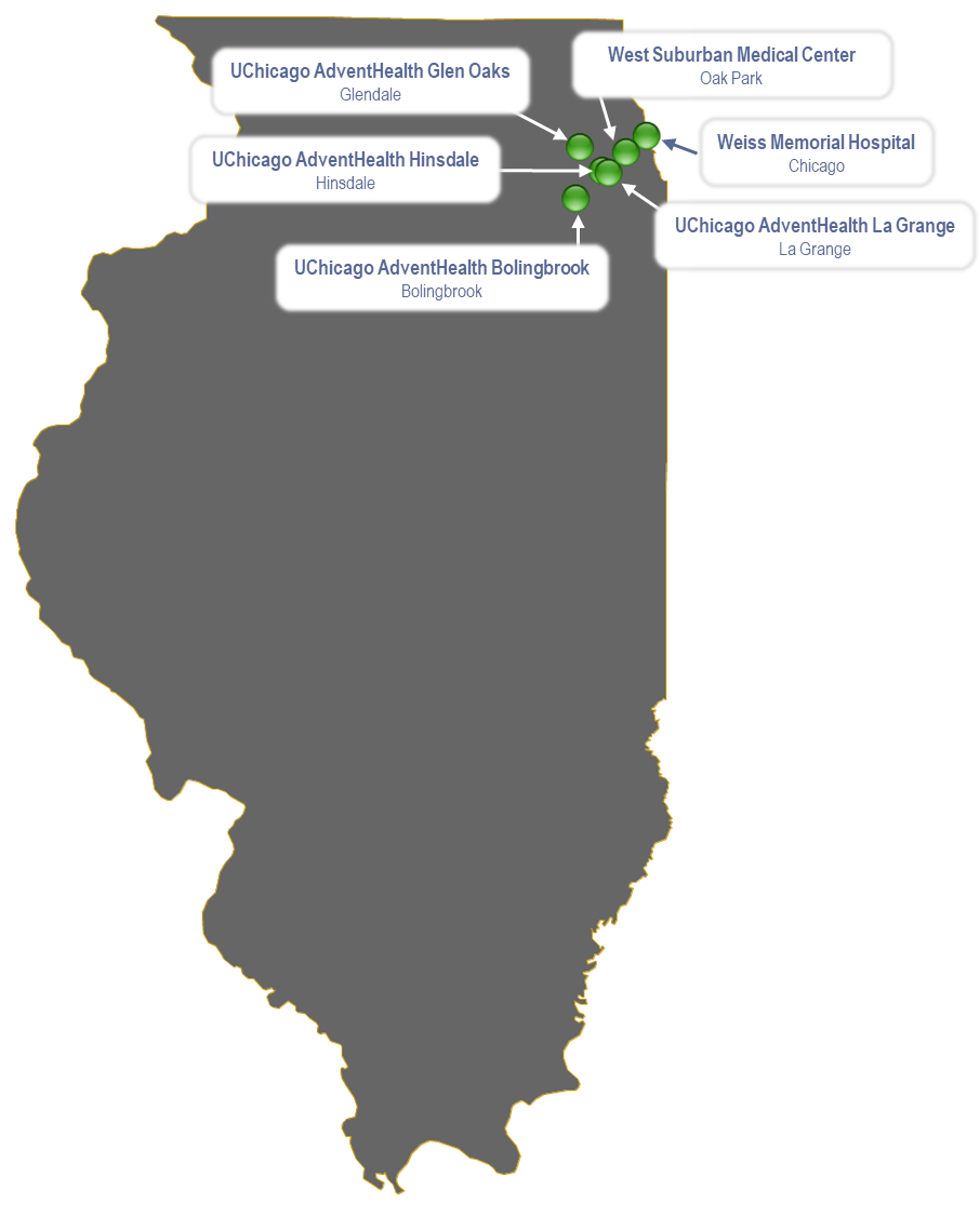 Our Locations - Illinois Emergency Medicine Specialists